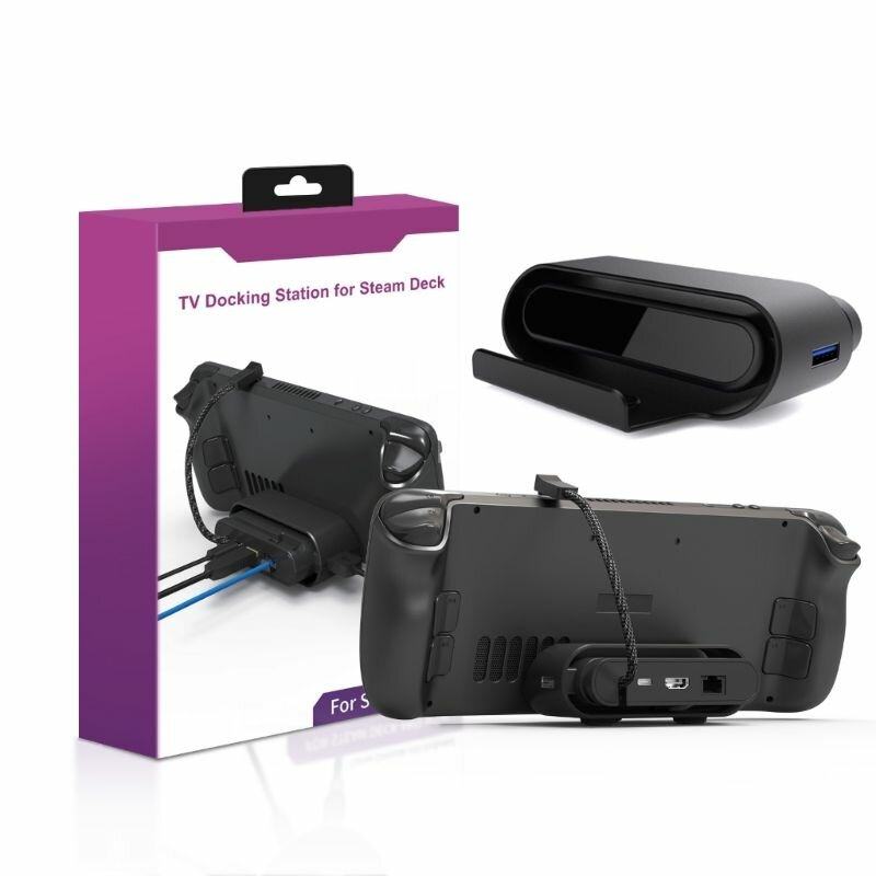 Многофункциональная игровая приставка Steam Deck для телевизора TV dock