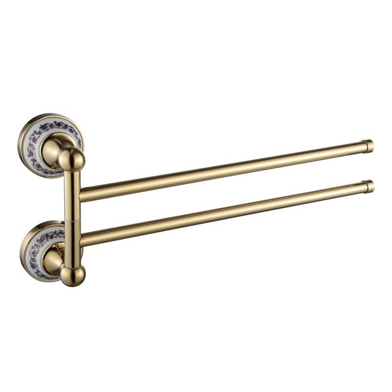 Savol Полотенцедержатель Savol S-06802B, золото