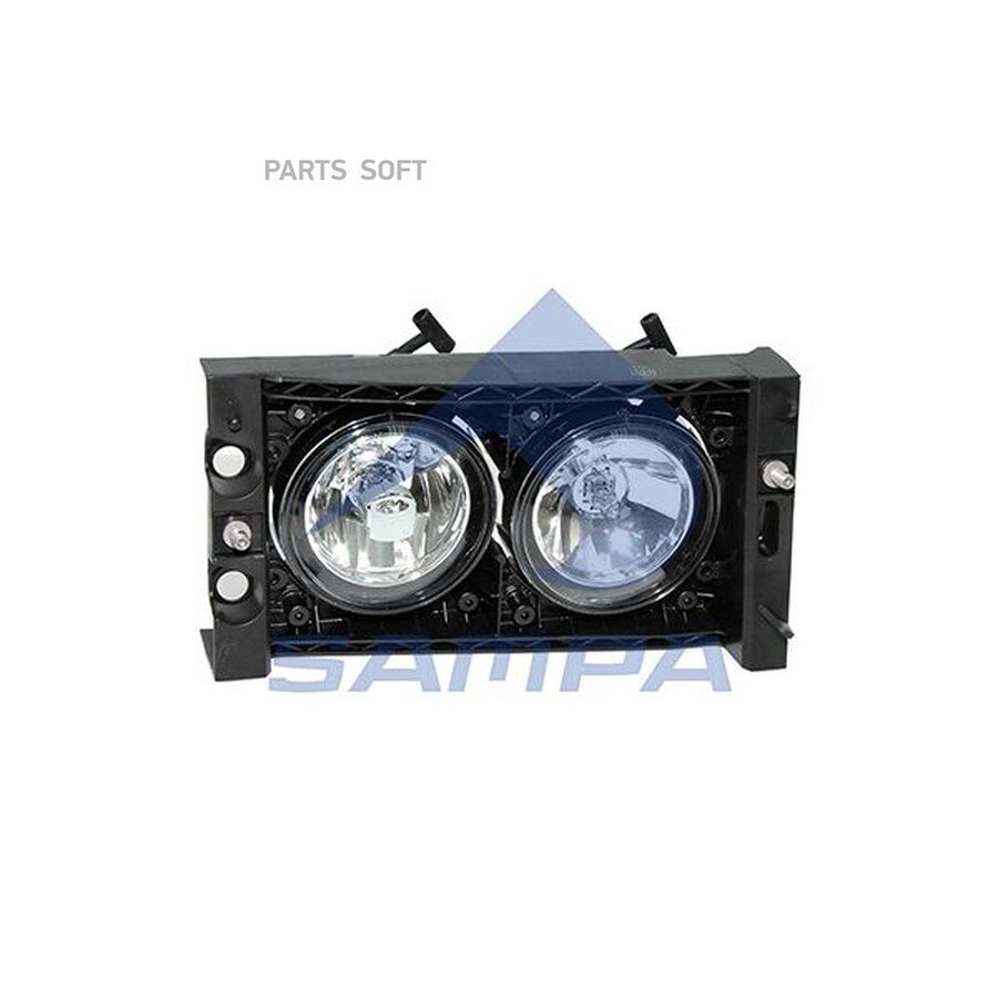 Фара противотуманная левая DAF XF105 от официального дистрибьютора, SAMPA, артикул 051086