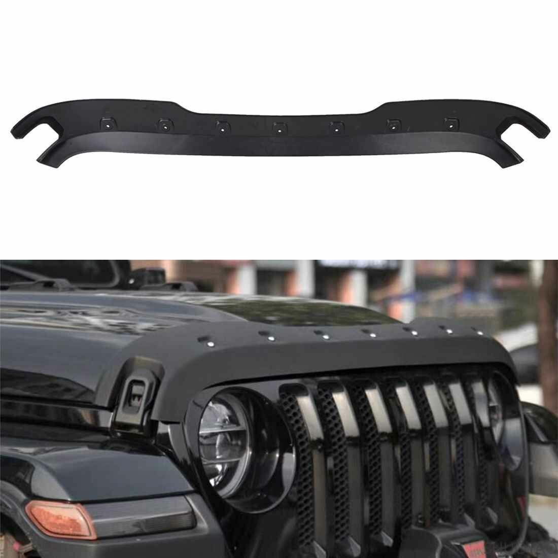 Передний дефлектор капота для защиты от камней Jeep Wrangler JL 2018-2020