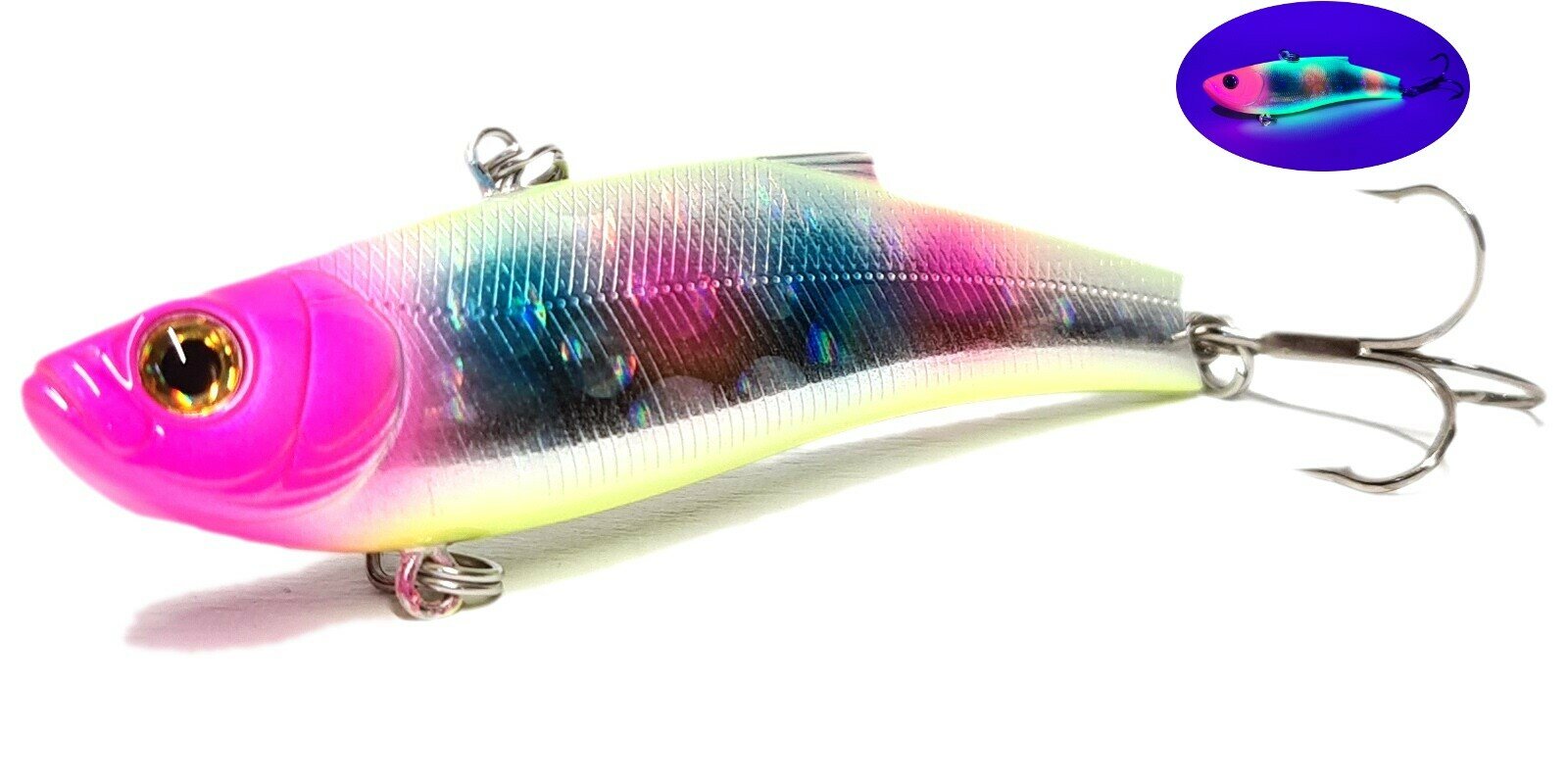 Воблер BassDay Range Vib 70ES (15гр.) #rd-522