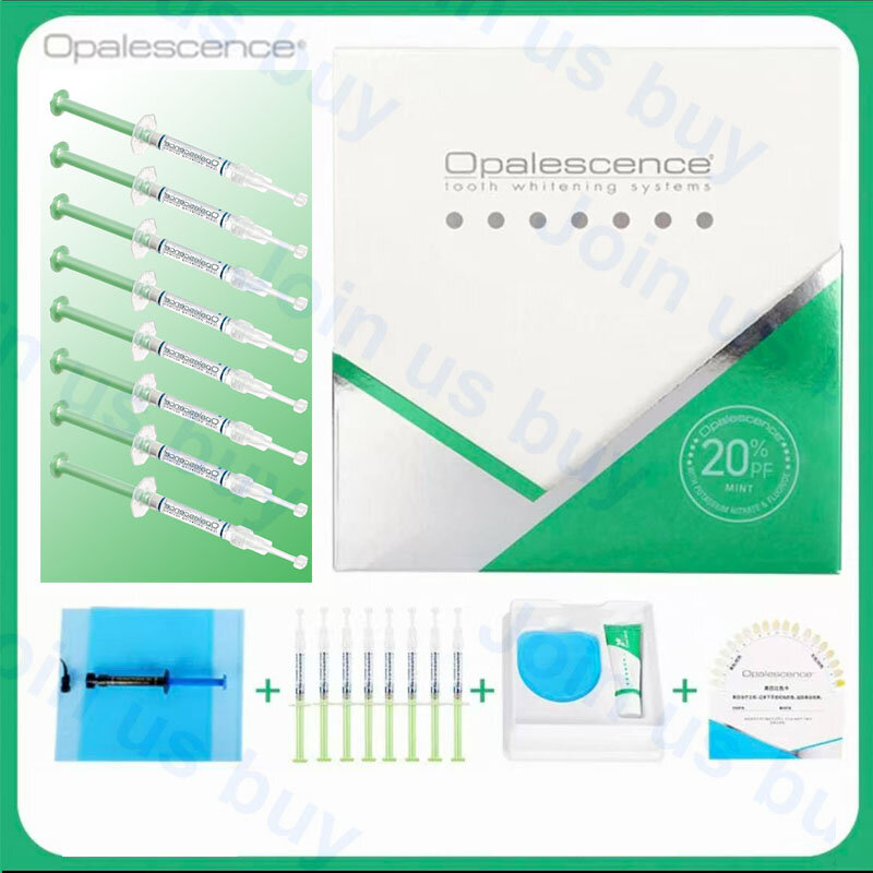 Opalescence PF 20 % гель для домашнего отбеливания зубов, мята, 8 шприцов по 1,2 мл