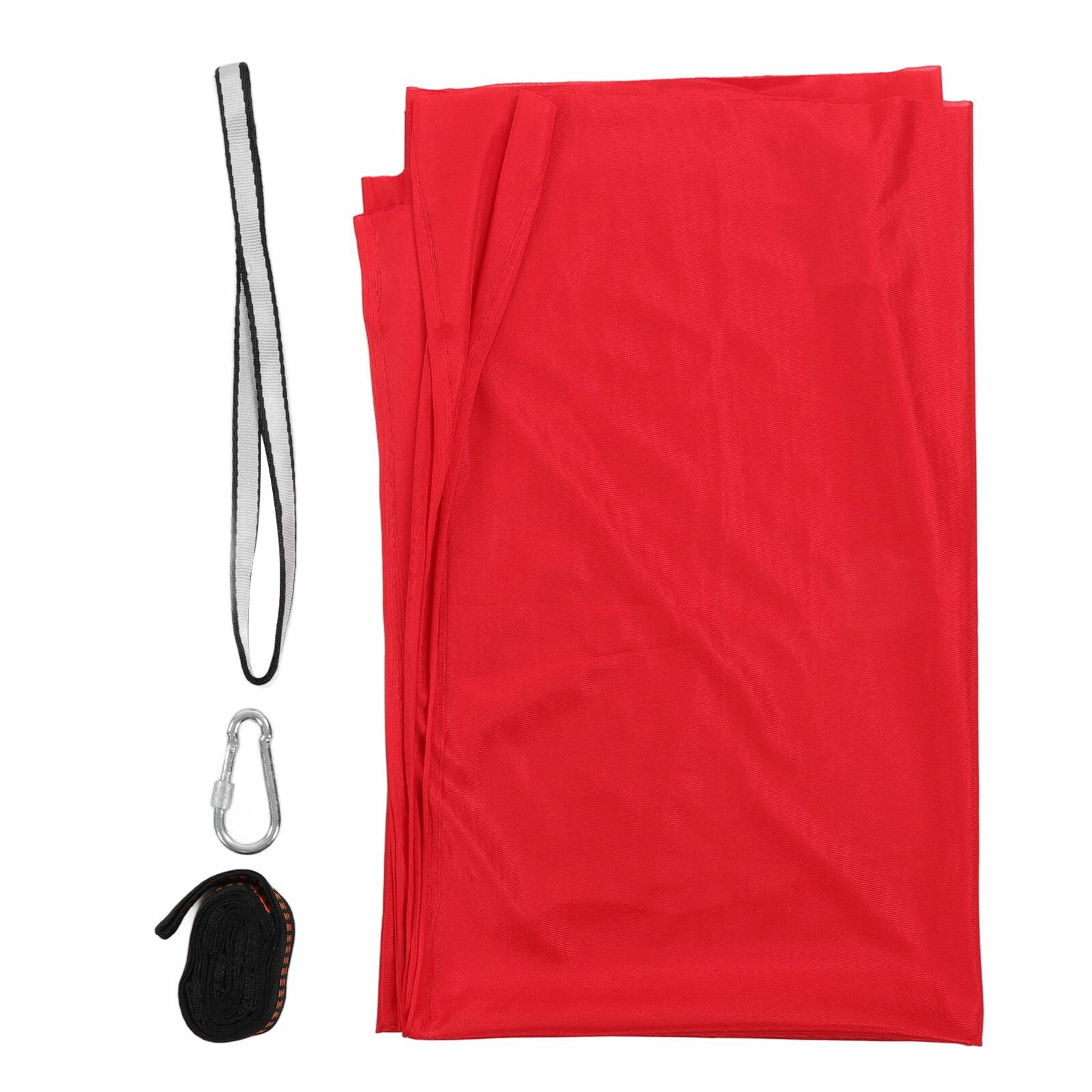 Детский гамак из полиэстера, эластичный, удобный, детский сенсорный воздушный гамак для йоги для дома и улицы, красный