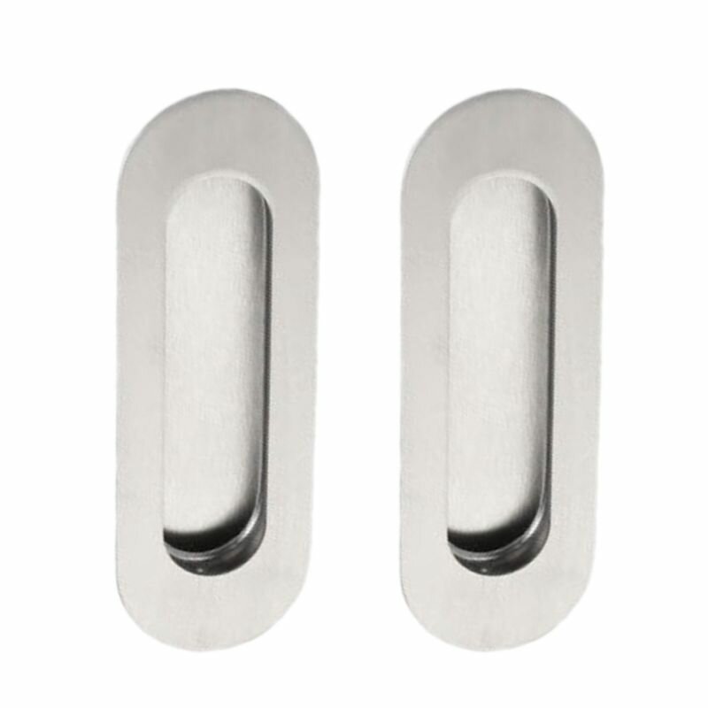 1 комплект из 2-х, встроенная ручка-серебристо-круглая