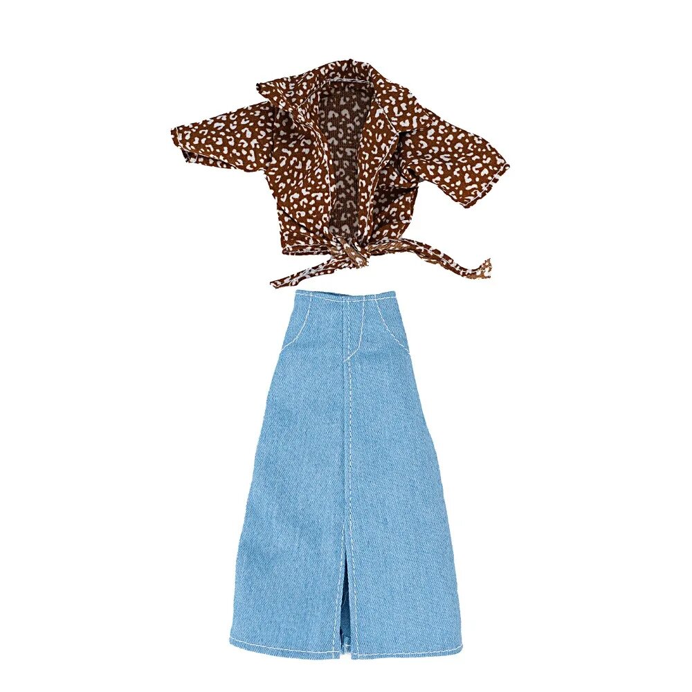 Элегантная модная праздничная одежда, повседневная одежда, аксессуары для самостоятельного изготовления, кукольная рубашка, юбка, детские игрушки, кукла в штанах для кукол 1/6 BJD 30 см