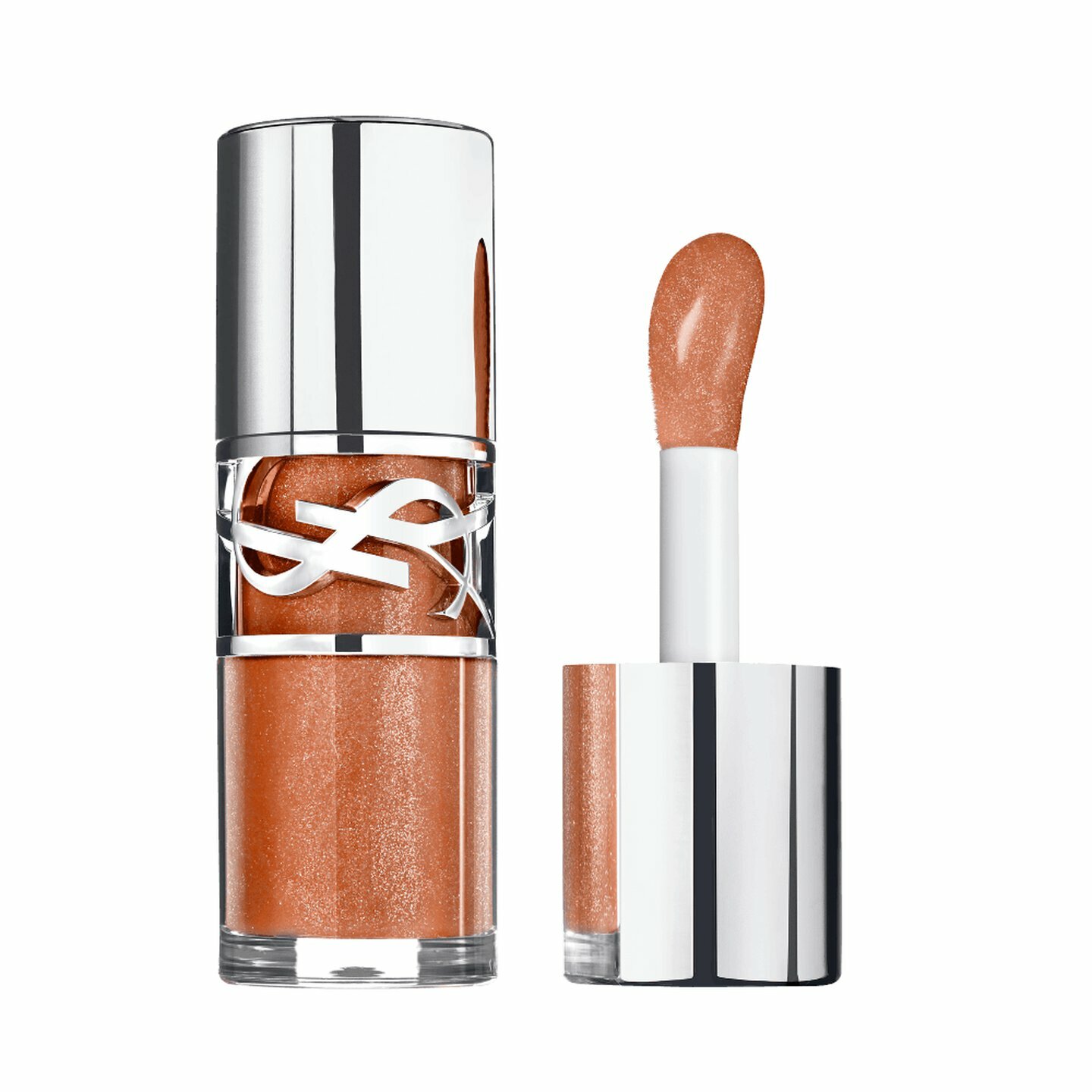 Блеск для губ YVES SAINT LAURENT Loveshine Plumping Oil Gloss 6мл|100% оригинал Стеклянный блеск 8ч |California Sunshine