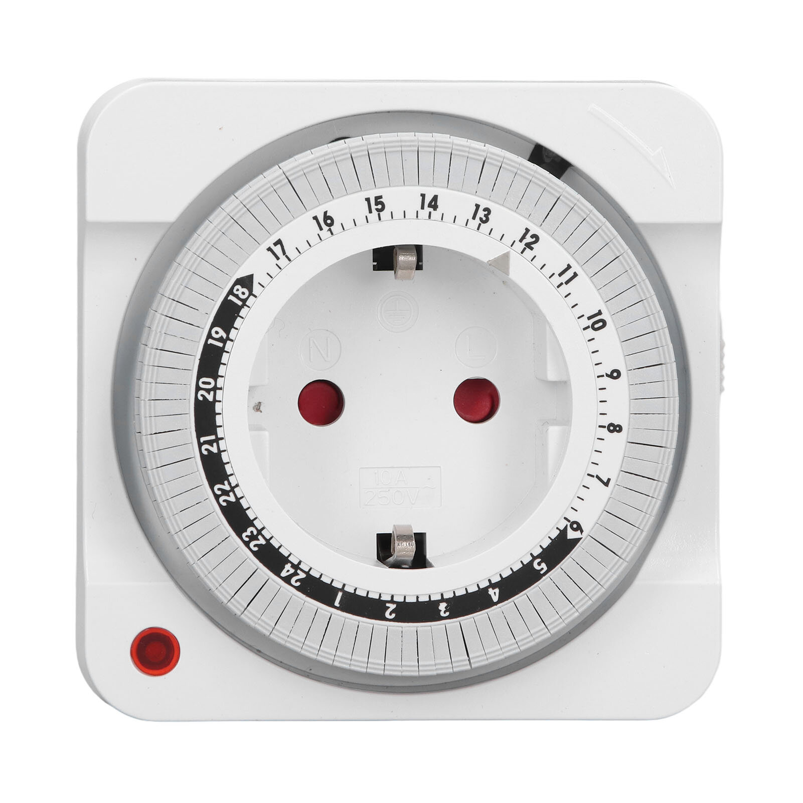 Механический таймер на 24 часа для электрического велосипеда, автоматический обратный отсчет с шагом 15 минут, гнездо таймера для интеллектуального контроля времени