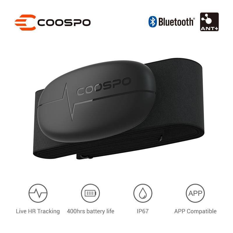 CooSpo H6M грудный монитор сердечного ритма ремень Bluetooth 4.0 ANT + датчик сердечного ритма водонепроницаемый для