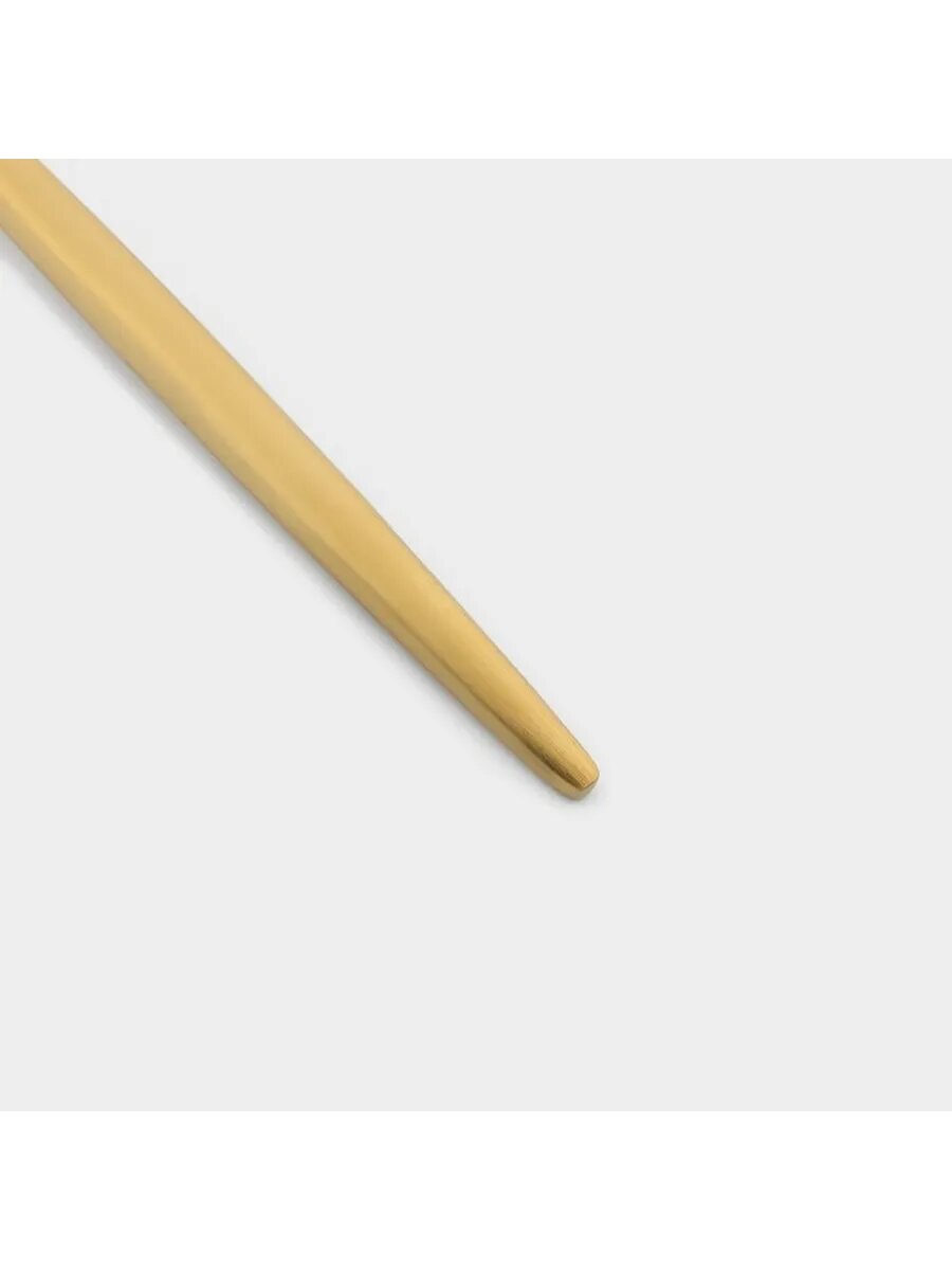 Золотой набор чайных ложек для стильного сервиса