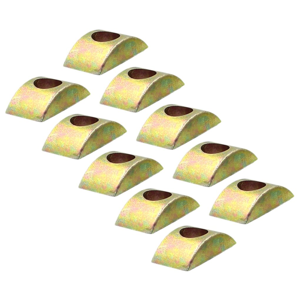 10 шт, соединитель "четыре в одном" для прокладок в форме полумесяца