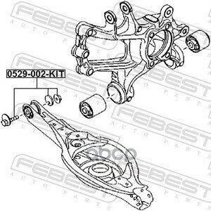 Болт с эксцентриком ремкомплект Febest арт. 0529-002-kit
