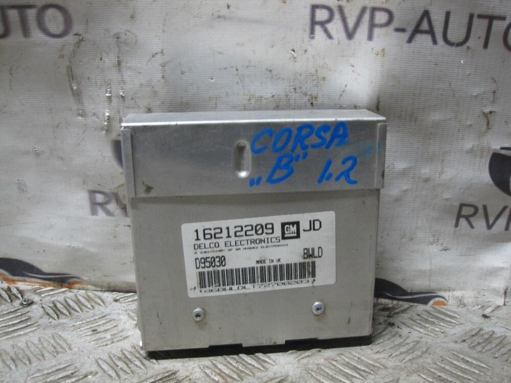 Блок управления двигателем Opel Corsa B 1993-2000 16212209