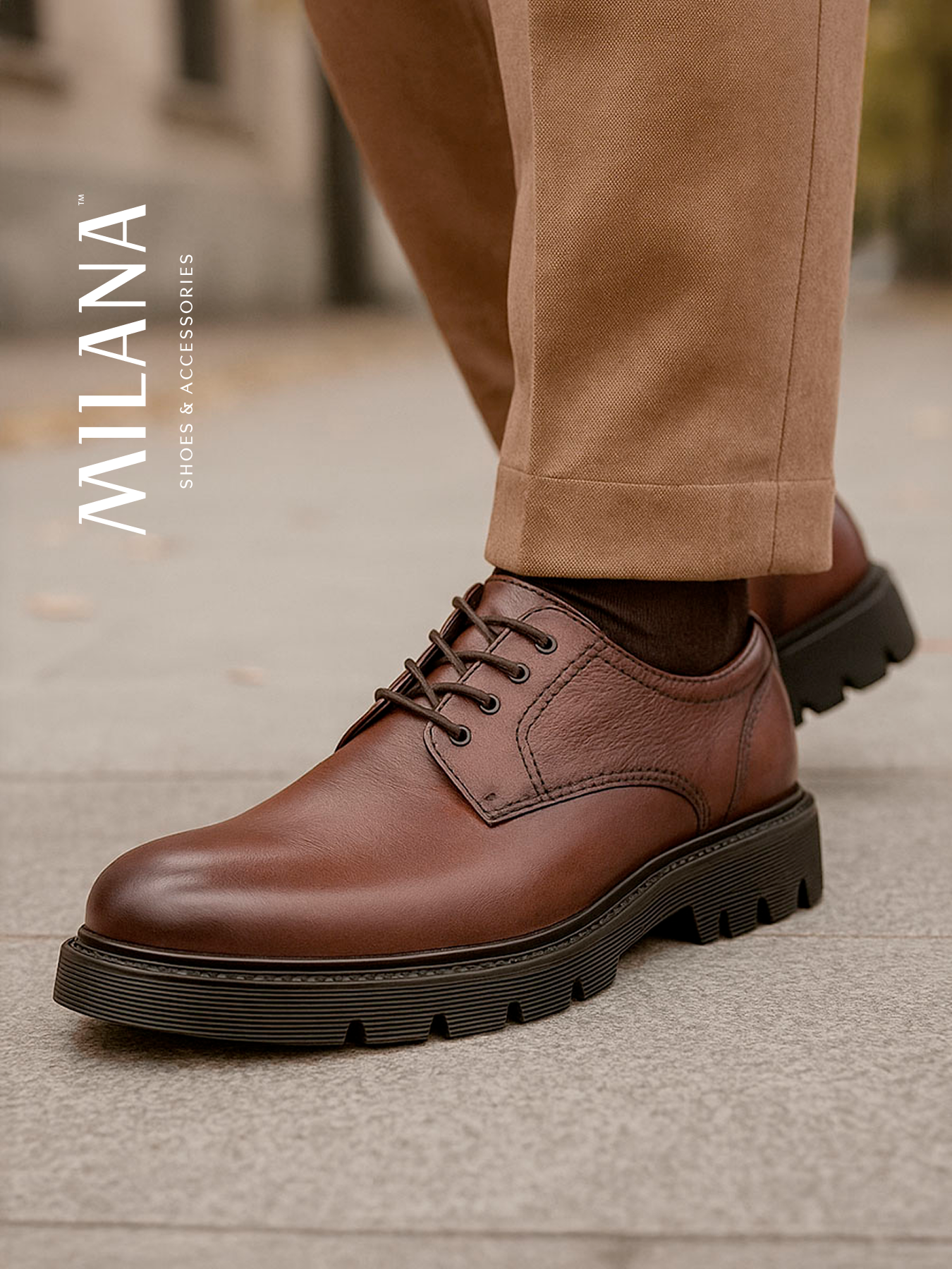 Полуботинки дерби