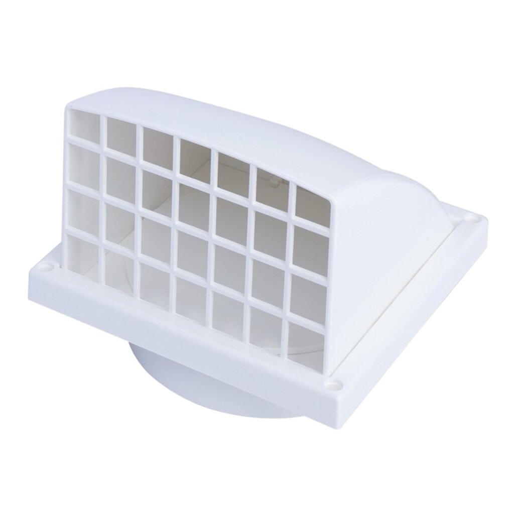 Воздуховыпускное отверстие вытяжки из пластиковой наружной стены-4 дюйма