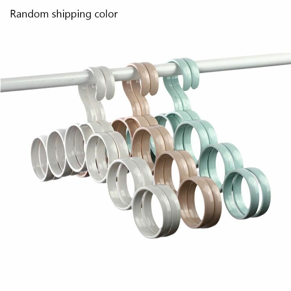 1 шт. Вешалка для шарфа с нескользящими круглыми петлями