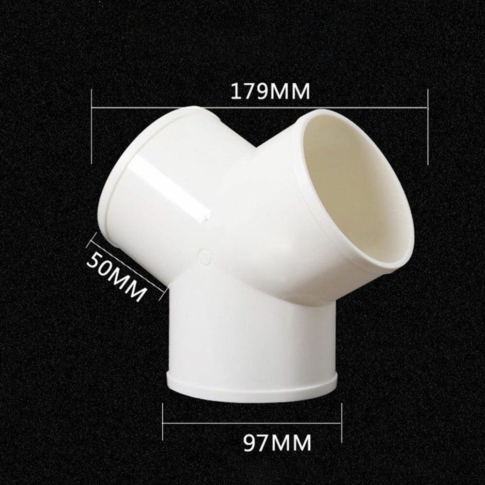 Соединитель-Разветвитель 4in Ducting T/Y Для Вытяжного Вентилятора, Трубы Вентиляционного Канала