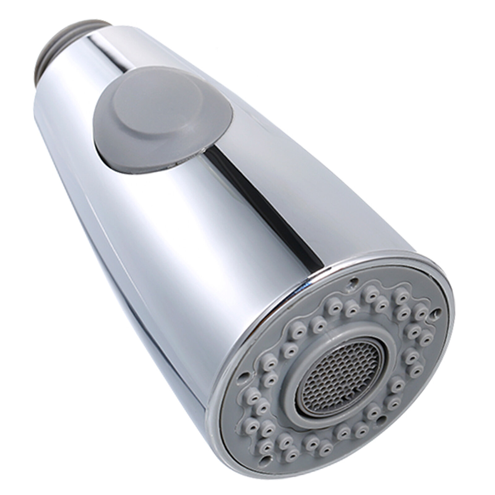 Сменная головка кухонного смесителя с двухрежимным выдвижным распылителем и обратным клапаном, соединение G1/2, полированный хром.