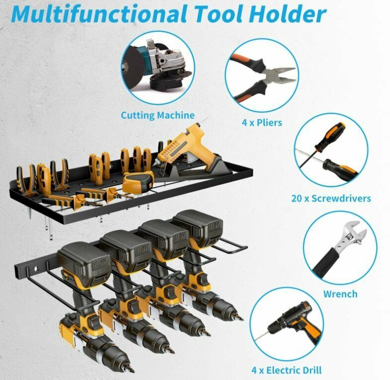 Органайзер полка для инструментов , 41.4 X 18 CM , 2 шт.
