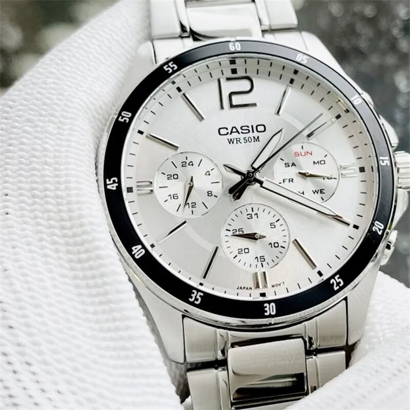 Наручные часы CASIO, белый, — фото 1