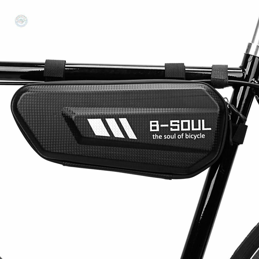 B-SOUL YA301 Водостойкая велосипедная сумка с жестким корпусом и быстросъемными ремнями для надежного хранения вещей