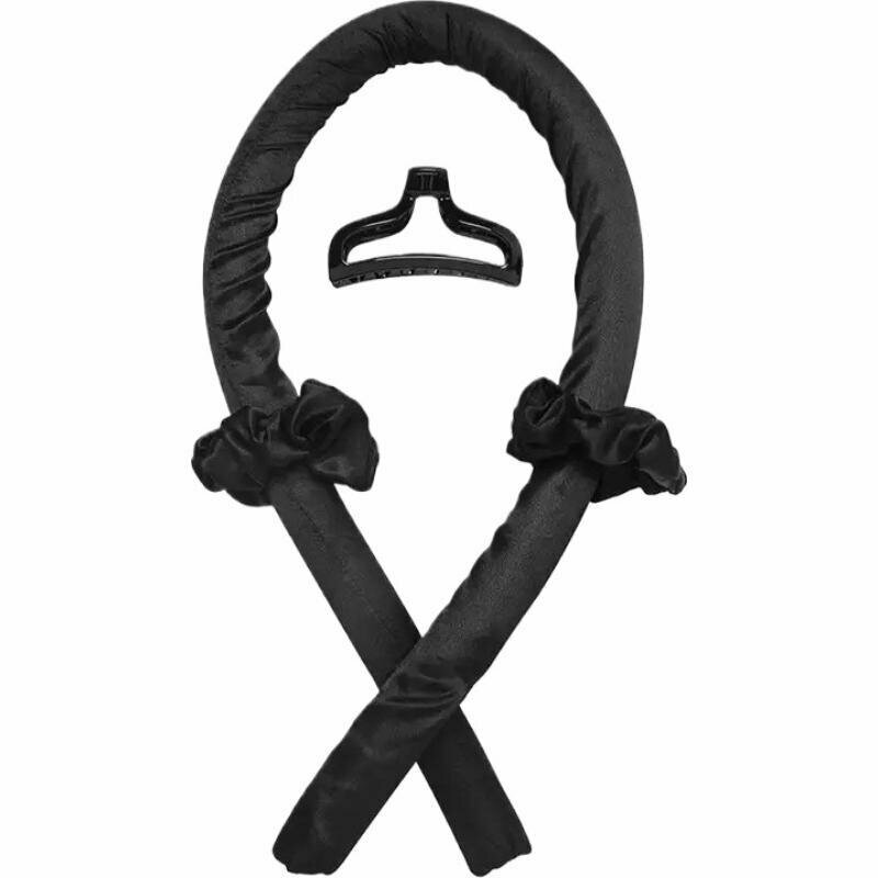 Бигуди для волос для объема, мягкий комплект для укладки волос с крабиком, фиолетовые