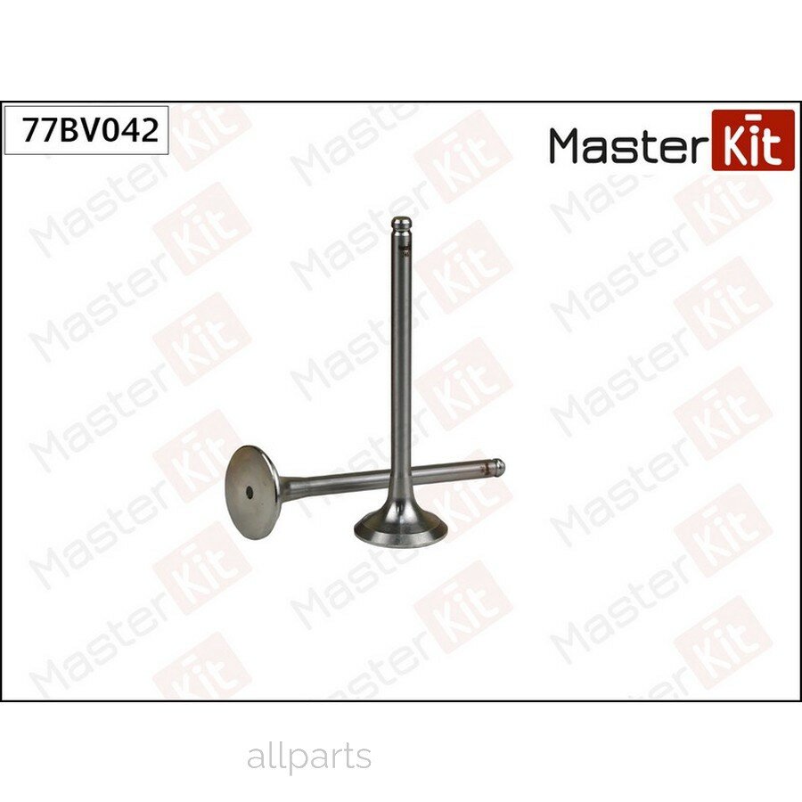 MASTERKIT 77BV042 77BV042 клапан выпускной RENAULT F9Q