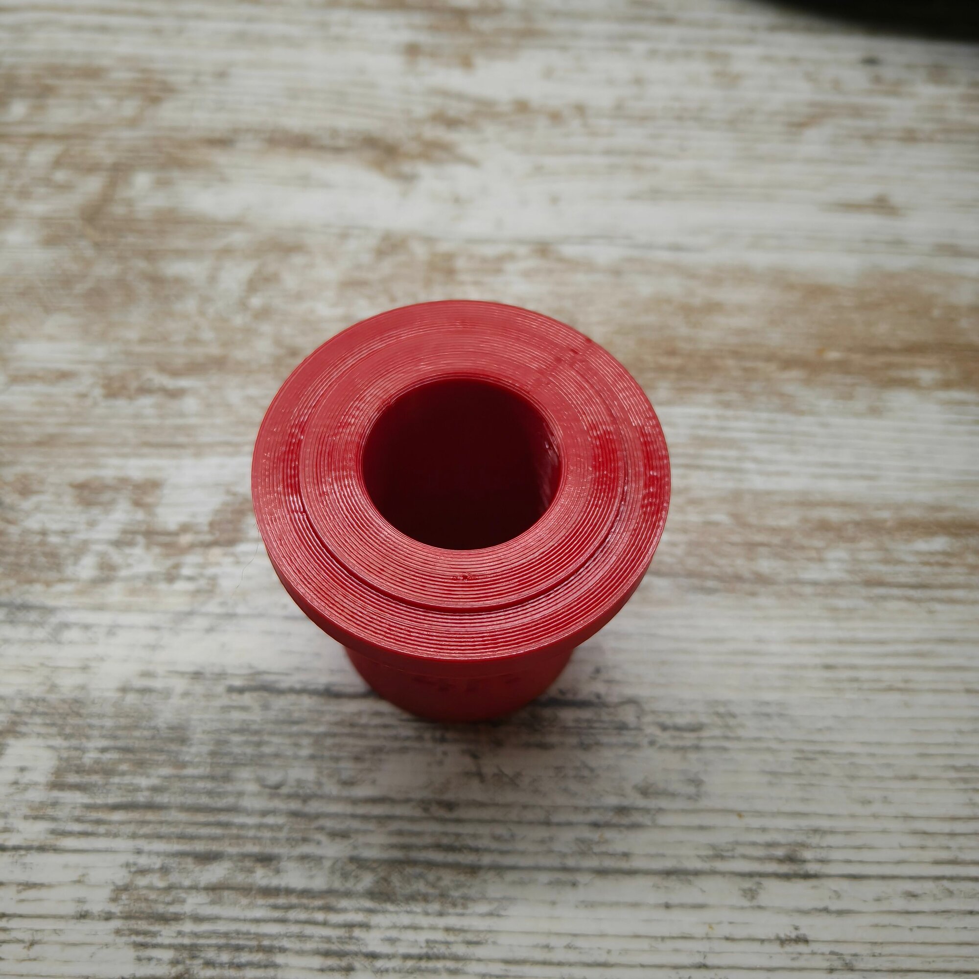 Оправка сальников распредвалов F4R. 3D печать. Цвет красный.