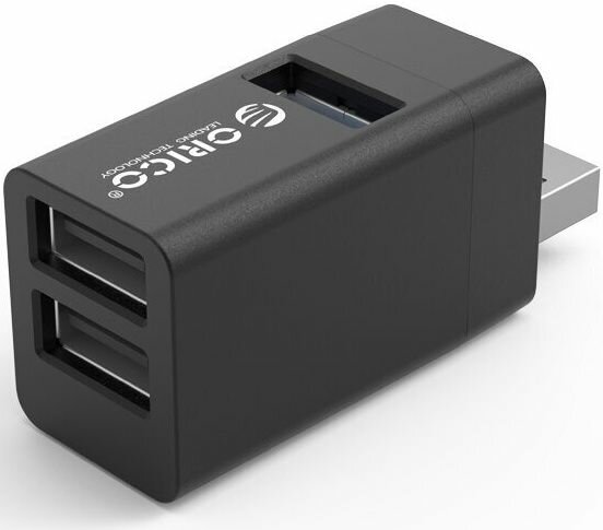 Мини Разветвитель USB ORICO MINI-U32L. Цвет: черный.