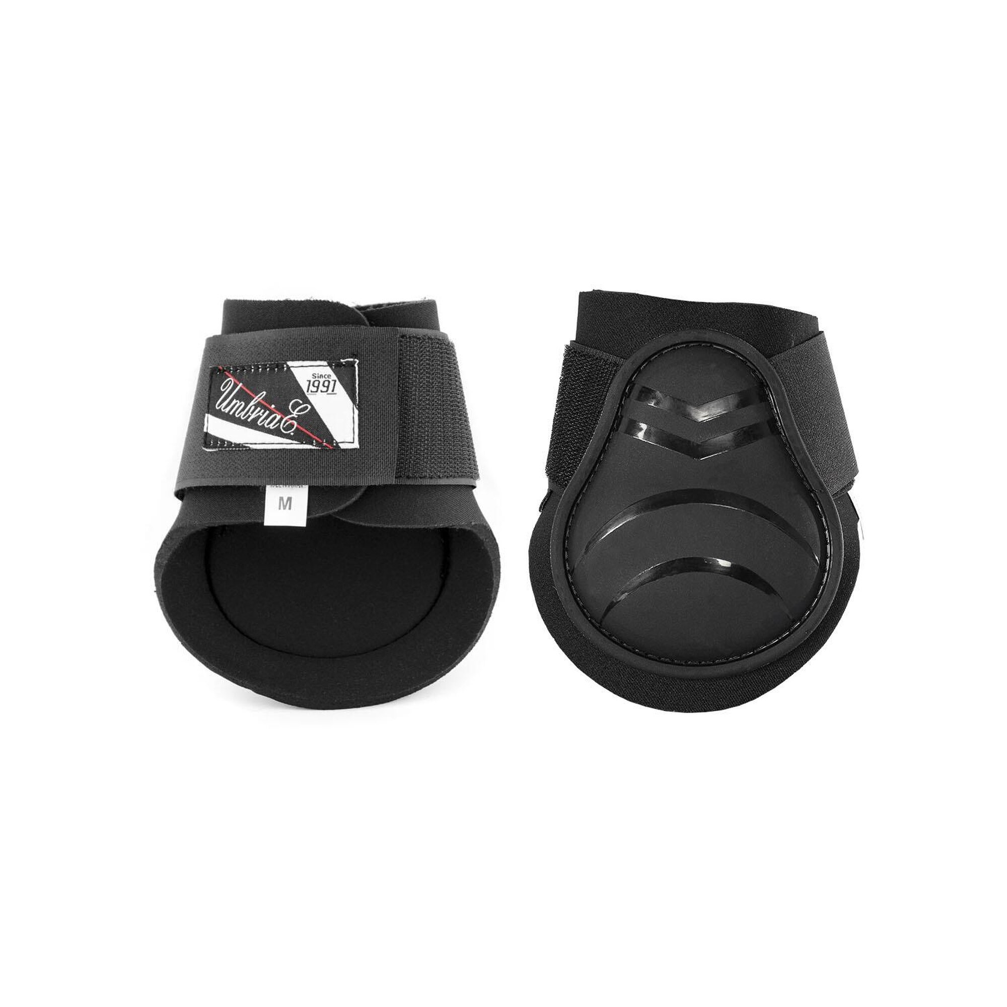 Decathlon Защитные ботинки для лошади, с пластиковым усилением, размер PS, черные