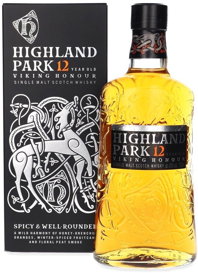 Виски Highland Park, "Viking Honour" 12 Years Old, with box, 0.7 л