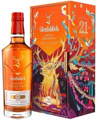 Виски "Glenfiddich" 21 Years Old, gift box, 0.7 л
