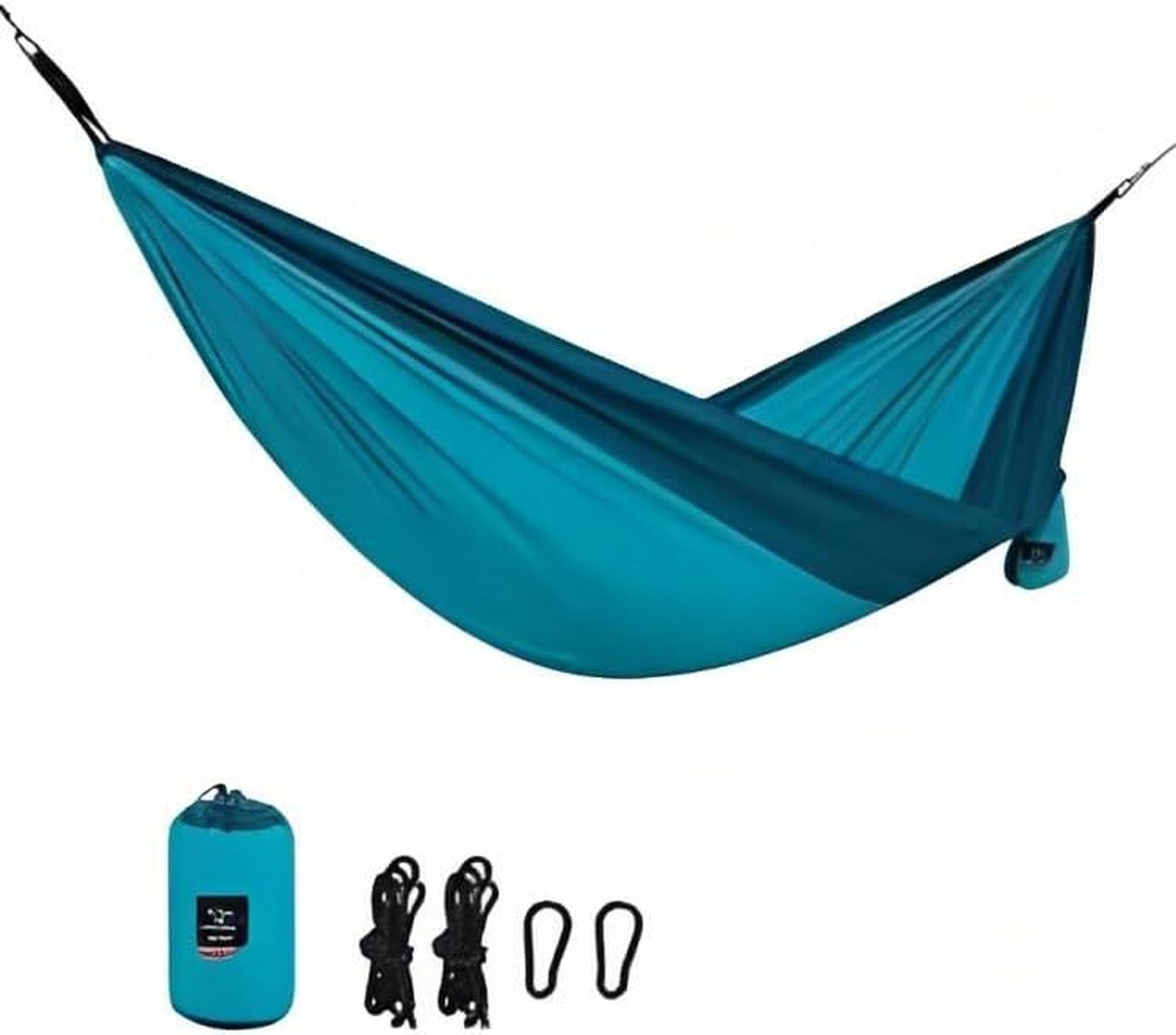 Decathlon Гамак Naturehike Ultralight Swing Double Upgrade, полиэстер, 180 см ширина, до 200 кг, синий