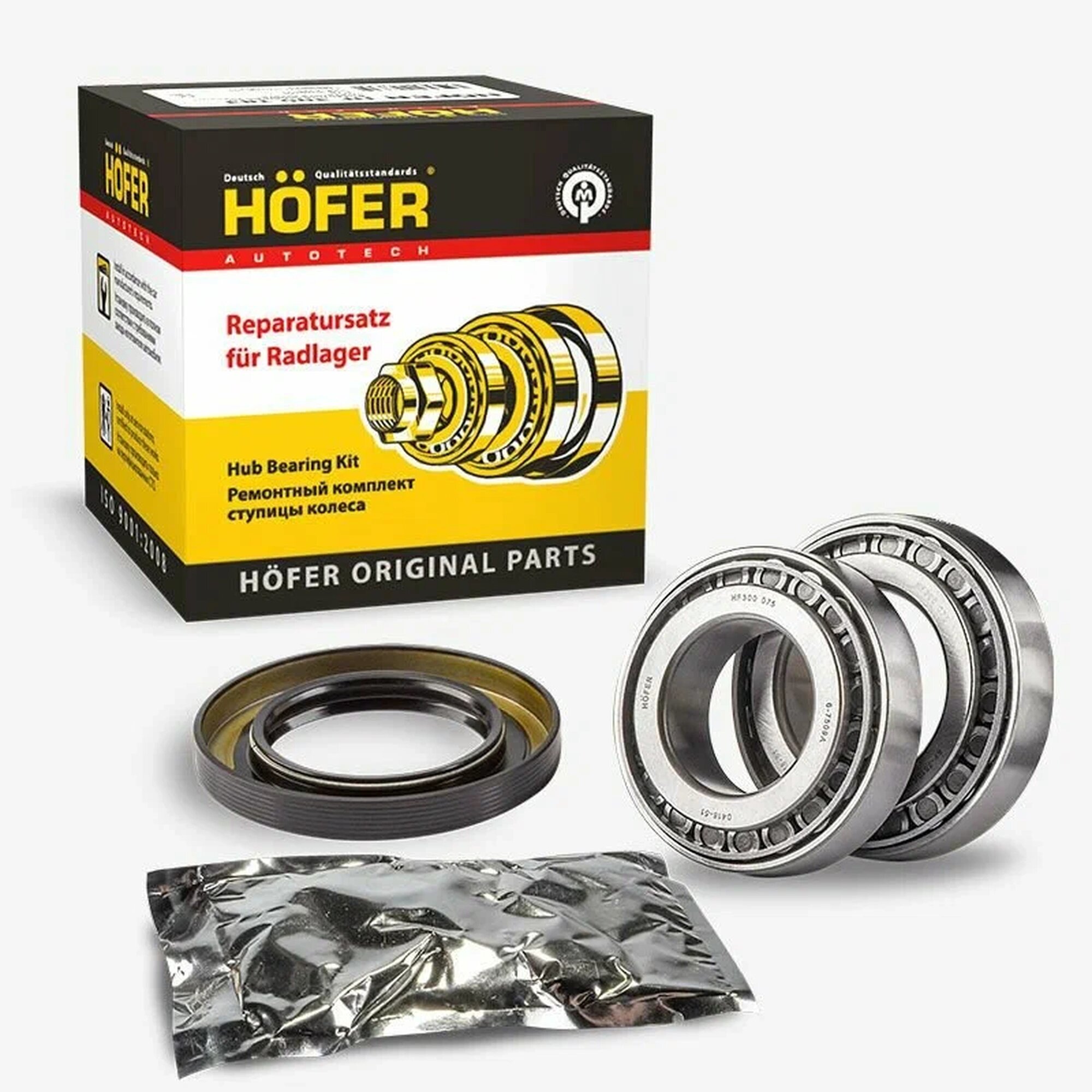 Ремкомплект ступицы HOFER HF300192, для ГАЗ 3302, задний мост