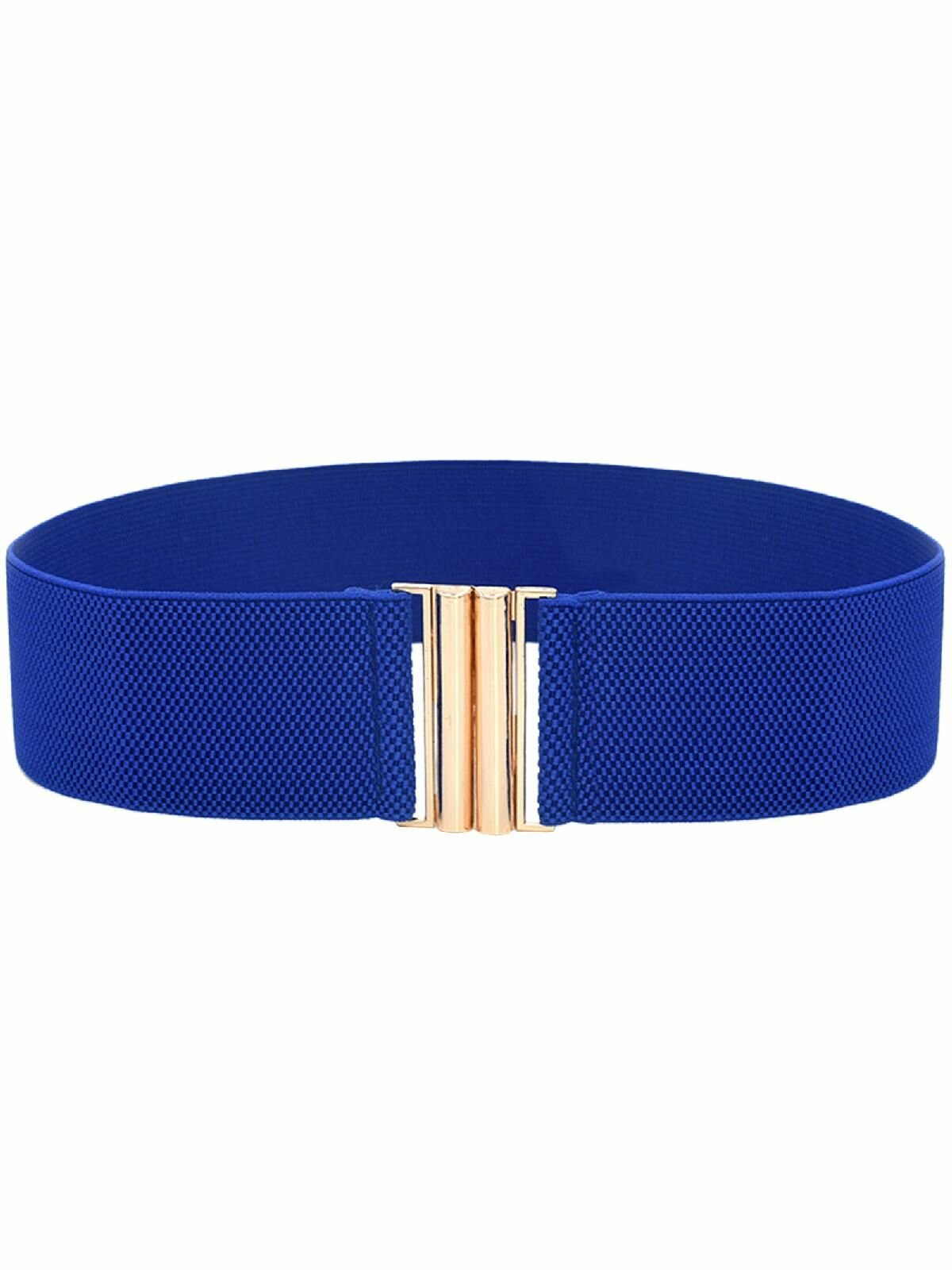 Широкий пояс для платья, солидный цвет, для сцены и клуба, Синий