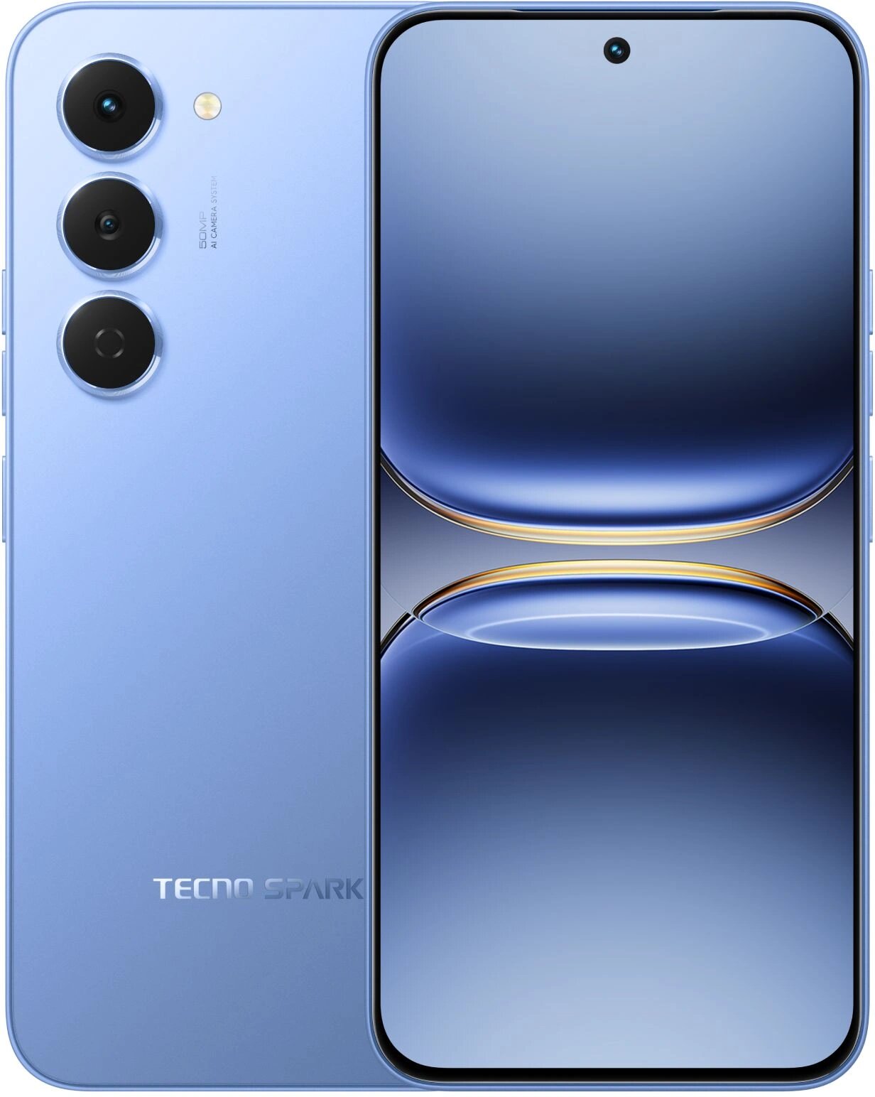 Смартфон TECNO Spark 40 Pro 8/128 ГБ Global для РФ, Dual nano SIM, голубой