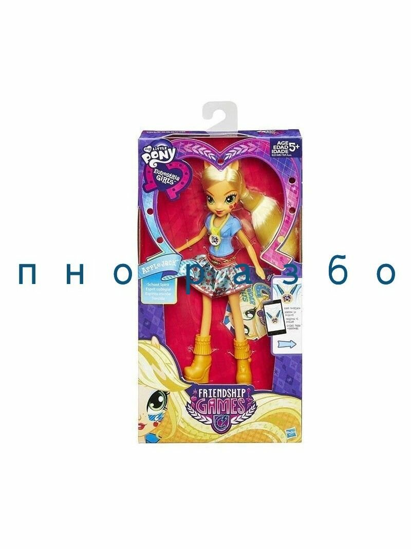 My Little Pony Маленькая пони Деревенская девочка, NEW APPLE JACK , игровые куклы, подарки для девочек