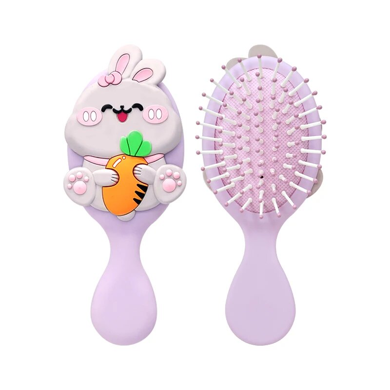 Детская складная расческа с героями мультфильмов