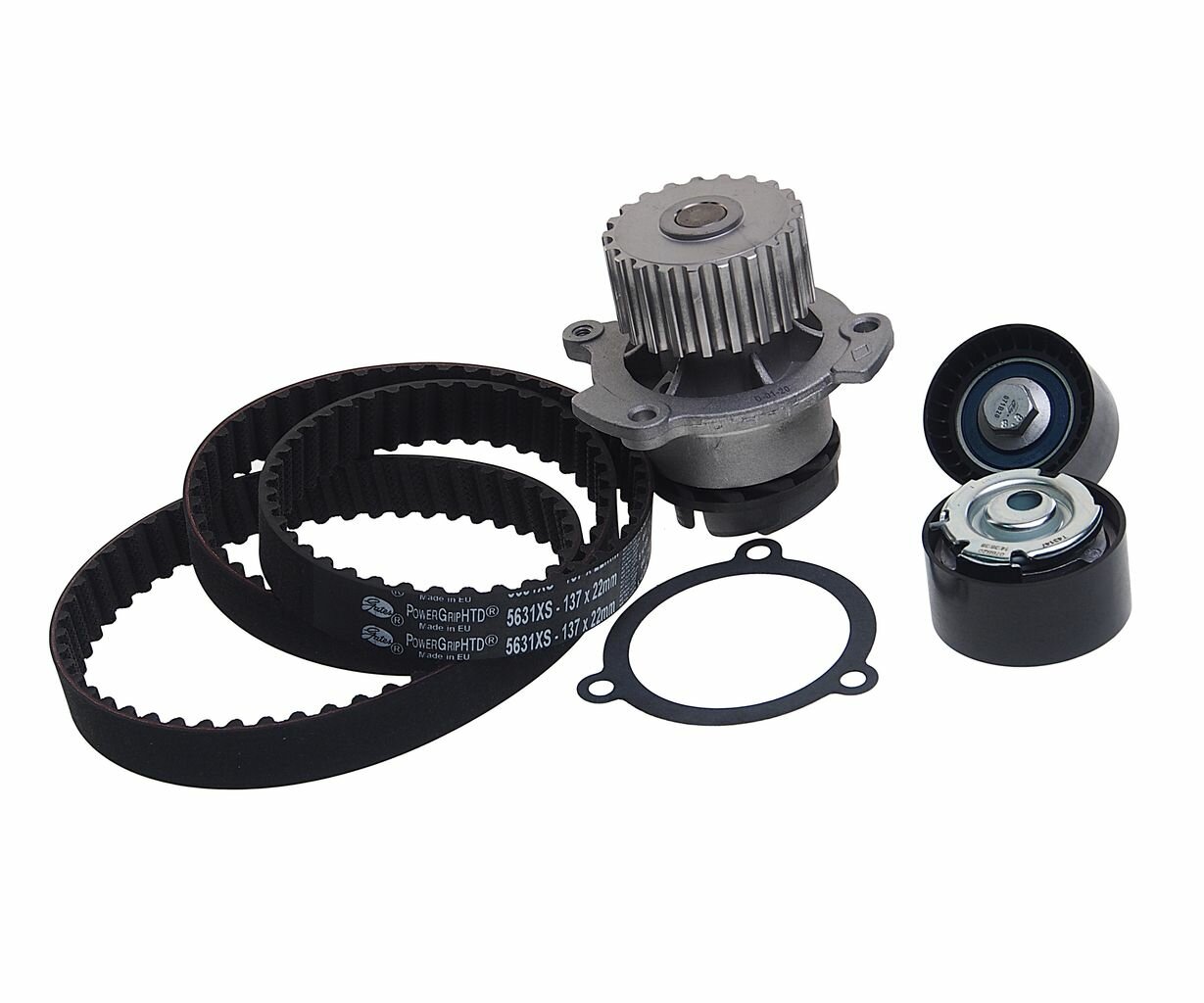 Ремень ГРМ ВАЗ-21126,11194 комплект с роликом и водяным насосом GATES