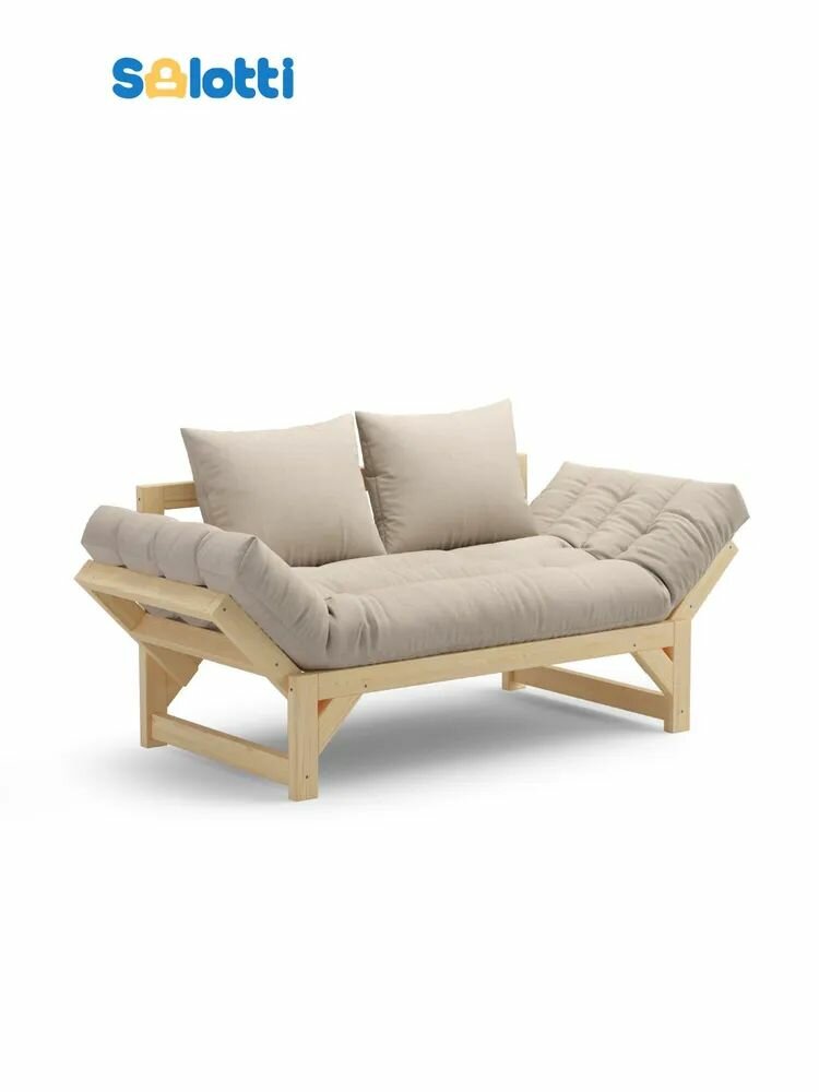 Диван-кровать раскладной Salotti ЕВРОПА-2 жаккард Idekulla бежевый