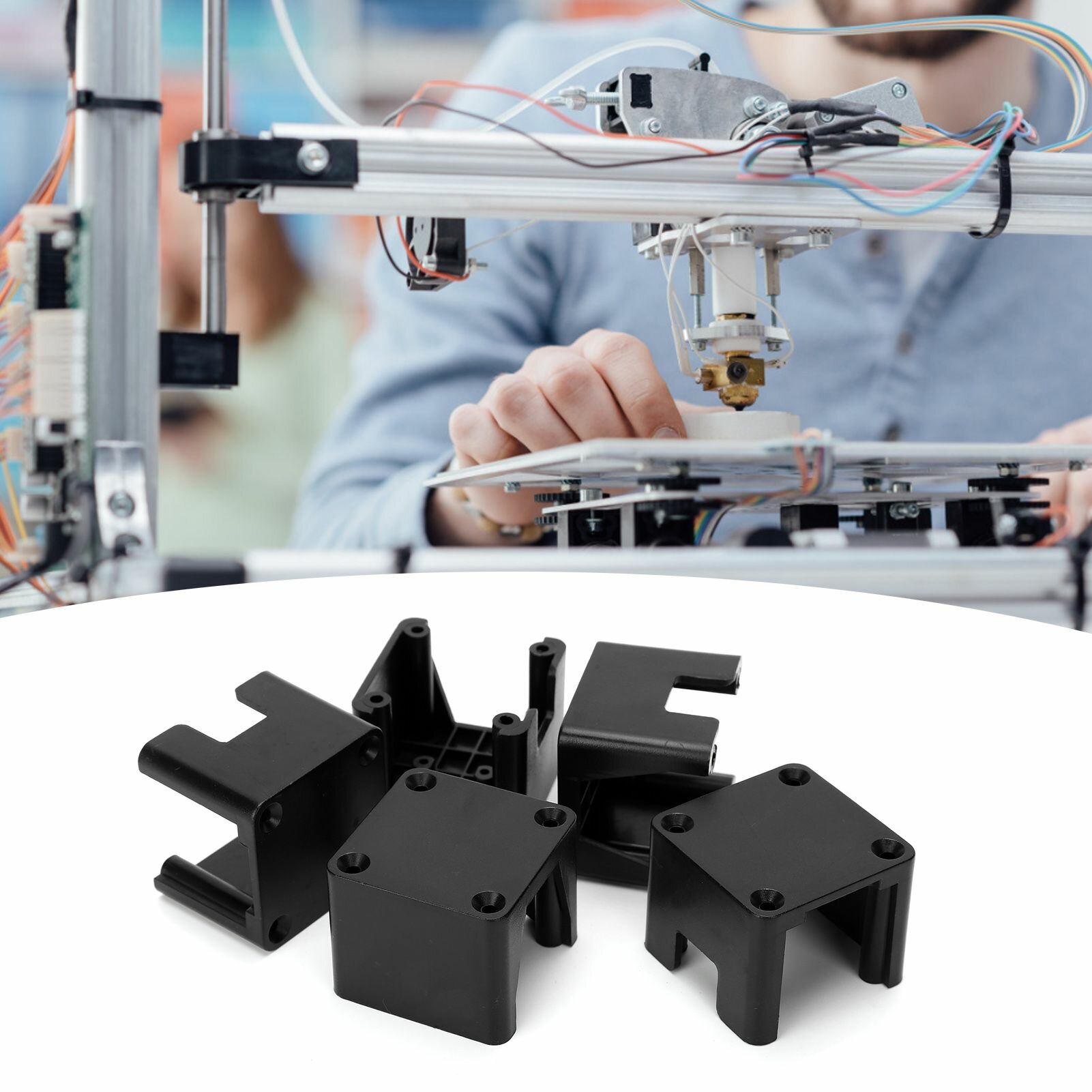 5 шт. крышка концевого выключателя 3D-принтера для Ender 3 CR20 CS10 CSF001, держатель кронштейна двигателя