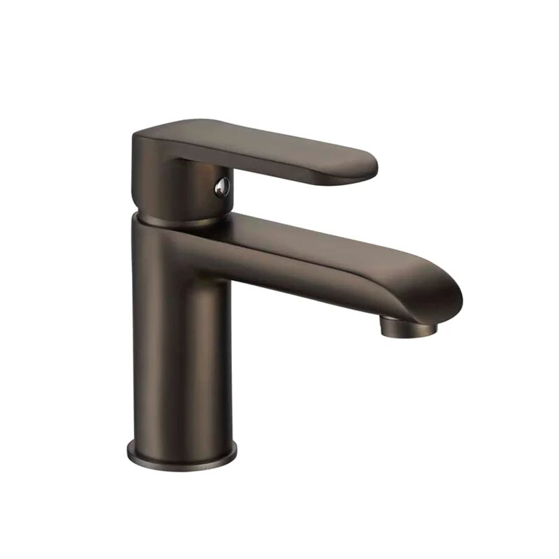 Смеситель для раковины Melodia della vita Heavy Metal MDV35620gn вороненая сталь, матовый, кран для ванной в раковину, из латуни, рычажный, с керамическим картриджем