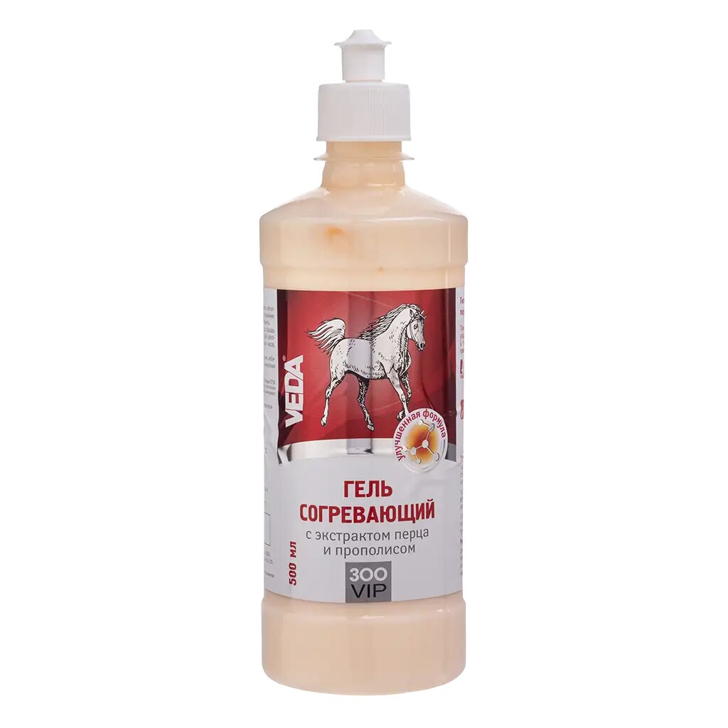 ZooVip Гель согревающий с экстратом перца и прополисом 500 мл