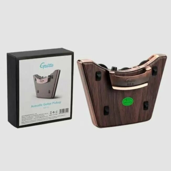 Звукосниматель для акустической гитары в резонаторное отверстие Guitto GGP-01