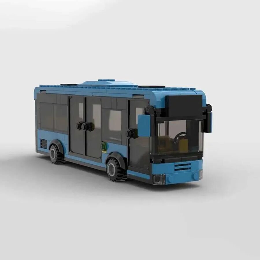 MOC модель автобуса из конструктора 60335