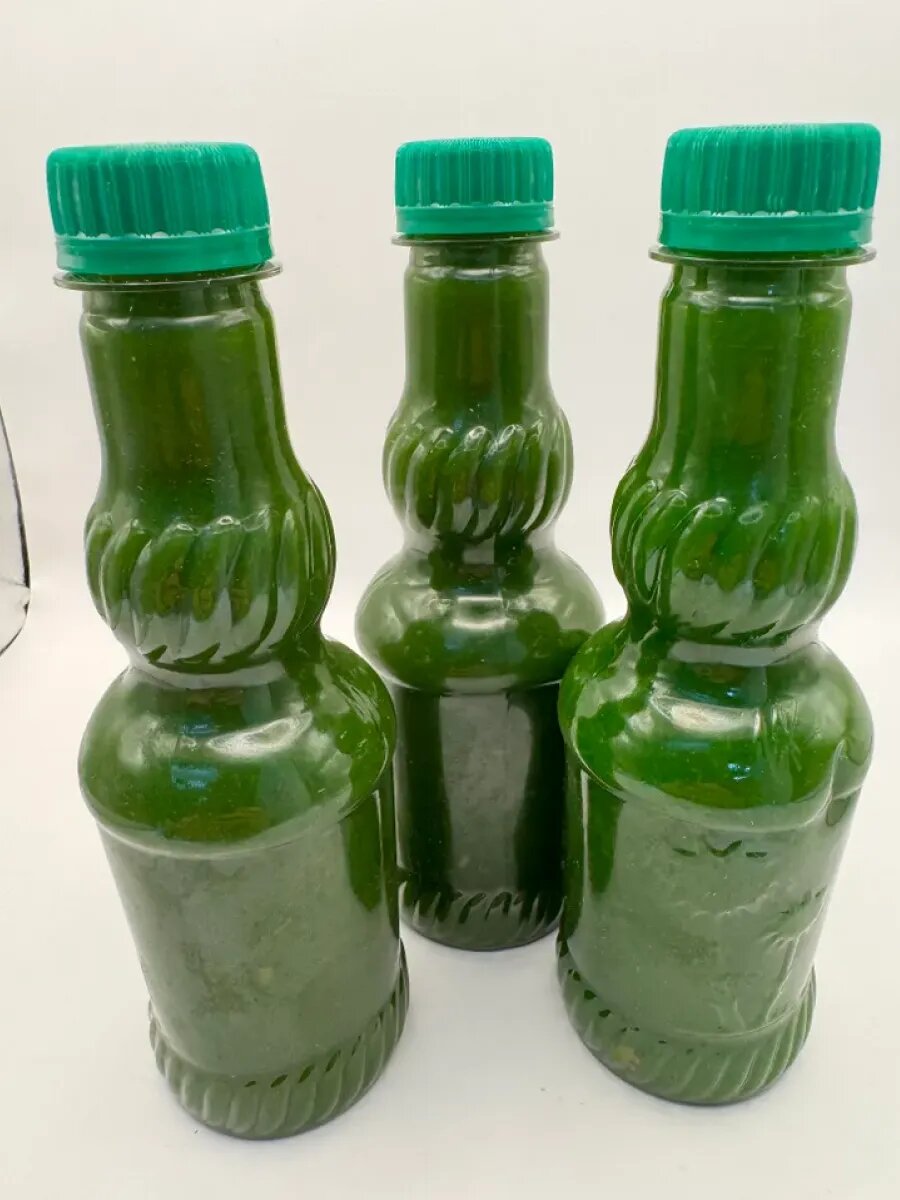 Набор 3 банки - Ткемали из зеленой алычи без сахара 270г*3шт