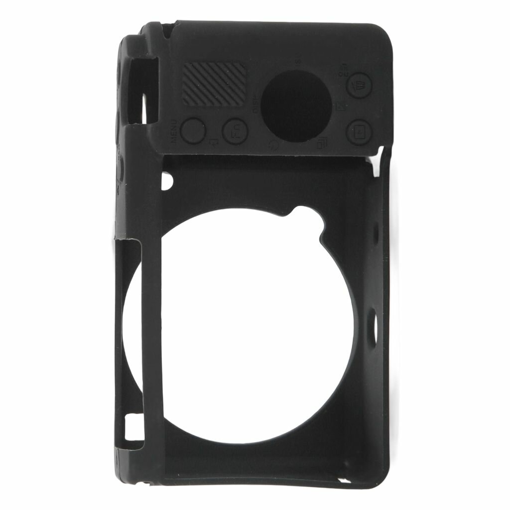 Аудиоаксессуары+Подходит для цифрового фотоаппарата Sony ZVE10 силиконовый защитный чехол-черный