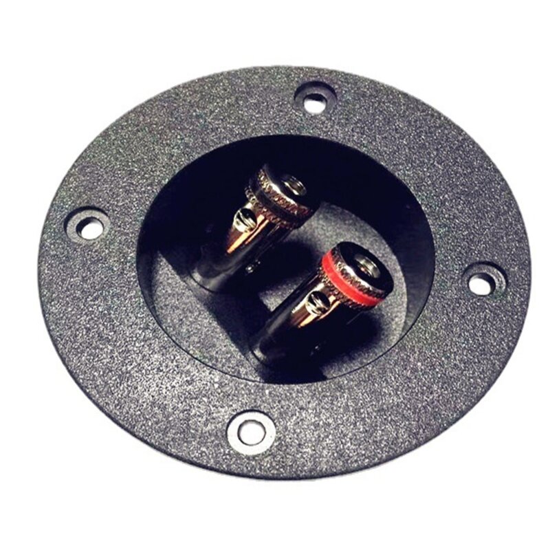 2-Полосный Зажим Коробки Динамика, DIY Домашние Автомобильные Стереосистемы, Соединительный Столб, Круглая Пружинная Чашка, Разъемы, Задняя Панель Распределительной Коробки Динамика