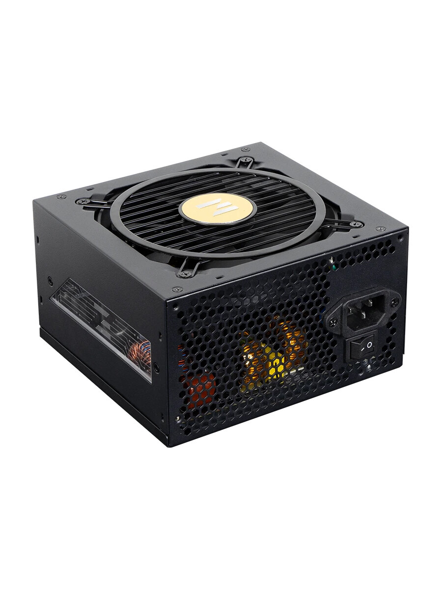 Блок питания ZALMAN 750W TeraMax II black ARGB (ATX, 80+Gold, APFC, 20+4P, 3xPCIe 6+2P, 3хMolex, 8хSATA, 120mm fan, RTL) (ZM750-TMX2 VIEW)