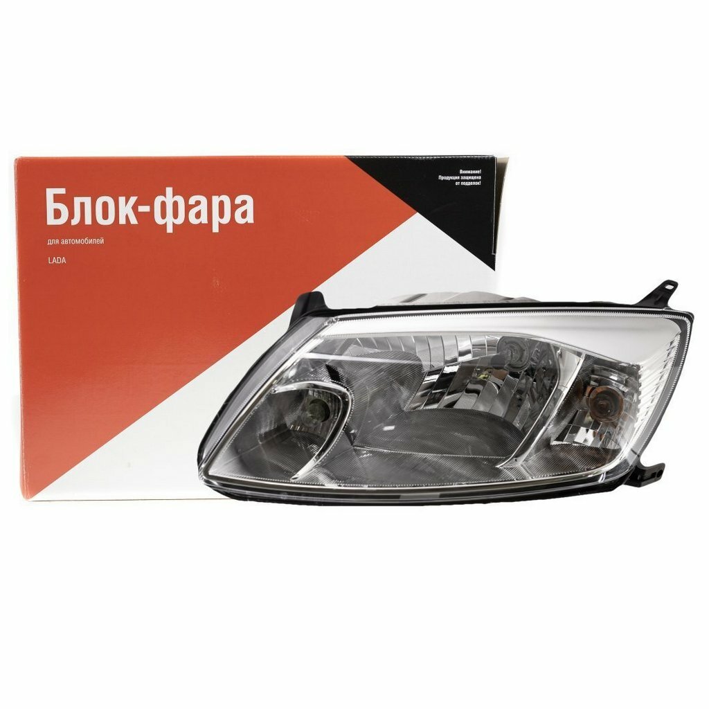 Блок-фара головного света левая Лада Гранта
