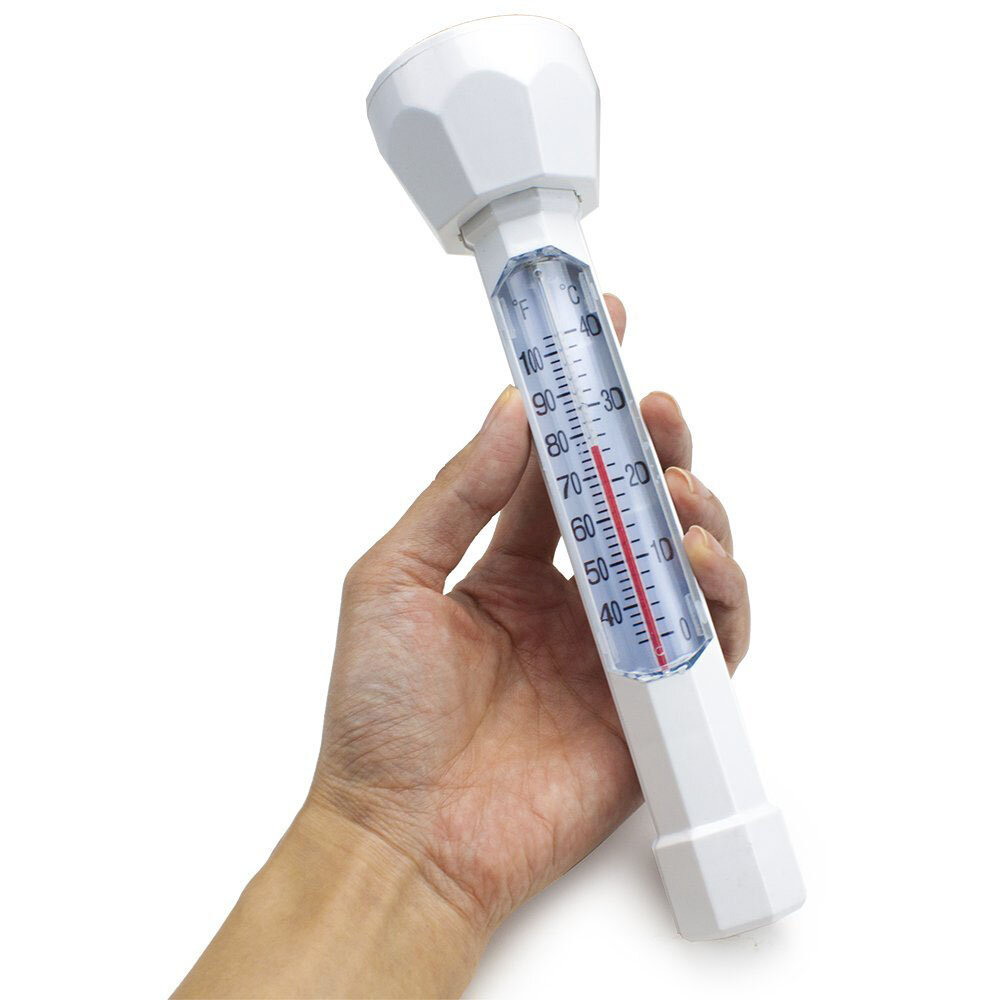 Плавающий термометр для бассейна, спа или пруда с удобным считыванием